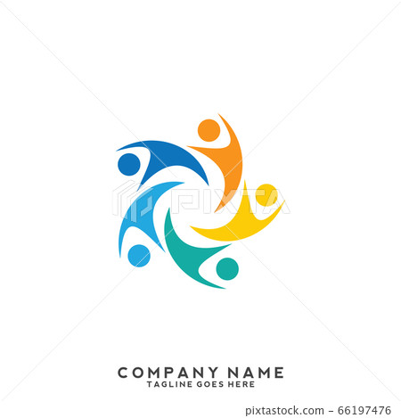 People, community, creative hub, social... - Stock Illustration ...