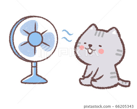 Cat that hits the fan - Stock Illustration [66205343] - PIXTA
