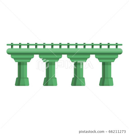 Highway bridge icon, cartoon style - Stock Illustration [66211273] - PIXTA