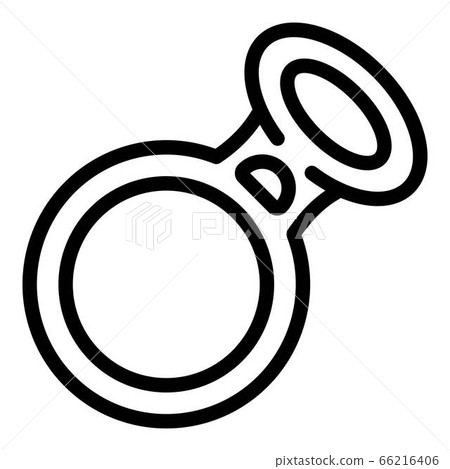 Climbing tool icon, outline style-插圖素材 [66216406] - PIXTA圖庫