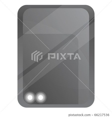 Electric hard disk icon, cartoon style - Stock Illustration [66217536 ...