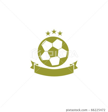 football or soccer match team competition logo and - Stock Illustration ...