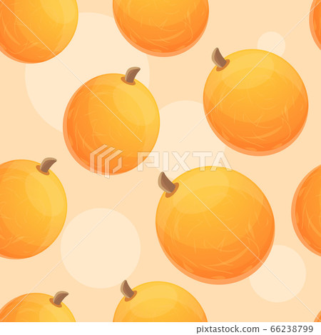 Whole melon pattern, cartoon style - Stock Illustration [66238799] - PIXTA