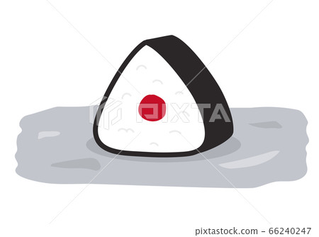 Illustration of rice balls wrapped in aluminum... - Stock Illustration ...