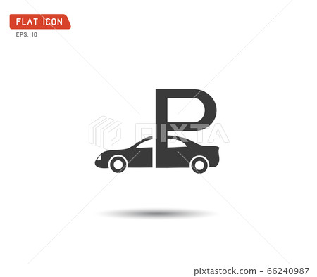 car parking traffic sign, prohibit red vector - Stock Illustration ...