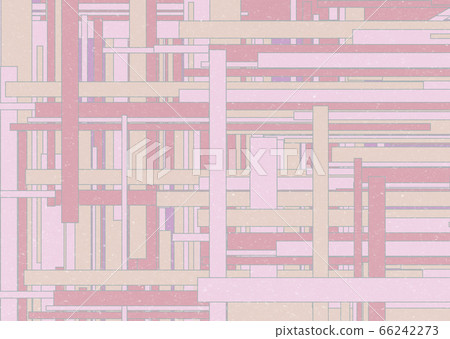 Geometric pattern background material - Stock Illustration [66242273 ...
