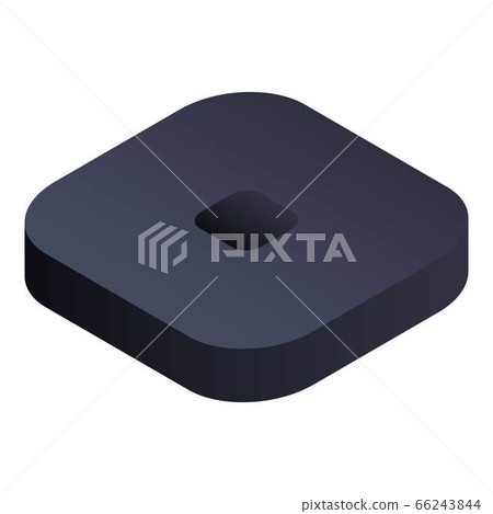 Desktop mini computer icon, isometric style - Stock Illustration ...