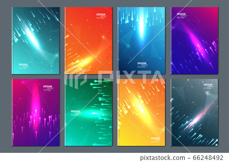 Abstract technology data visualization... - Stock Illustration ...