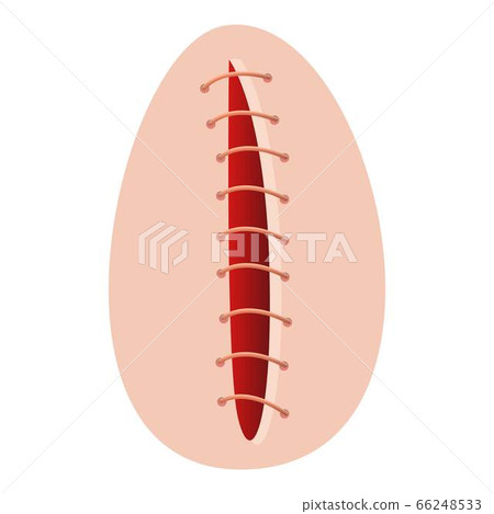 Doctor suture icon, cartoon style - Stock Illustration [66248533] - PIXTA
