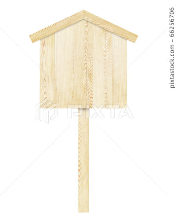 Japanese style wooden sign - Stock Illustration [66256706] - PIXTA