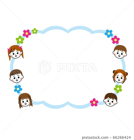 Kids text frames - Stock Illustration [66266424] - PIXTA