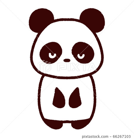 Cute panda bowing - Stock Illustration [66267103] - PIXTA