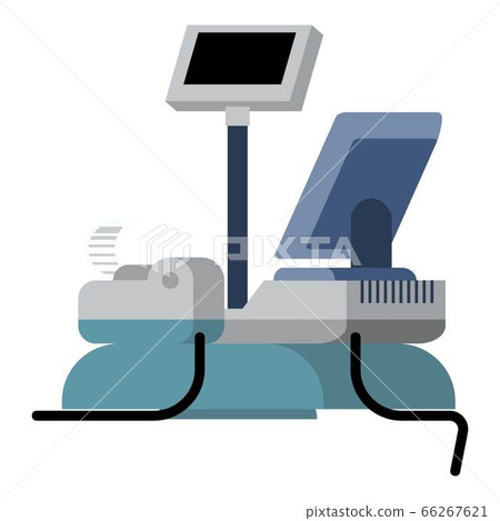 Computer cashier design icon, flat style - Stock Illustration [66267621 ...
