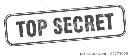 top secret stamp. top secret square grunge sign. - Stock Illustration ...
