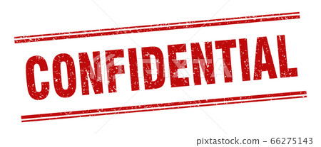 confidential stamp. confidential label. square - Stock Illustration ...