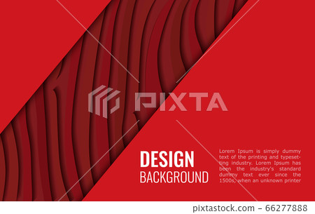 Bright red horizontal abstract background. A... - Stock Illustration ...