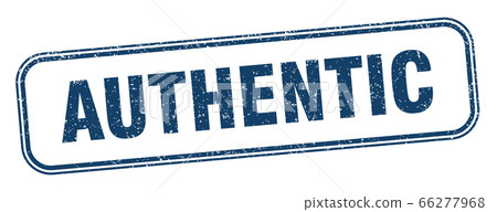 authentic stamp. authentic square grunge sign. - Stock Illustration ...