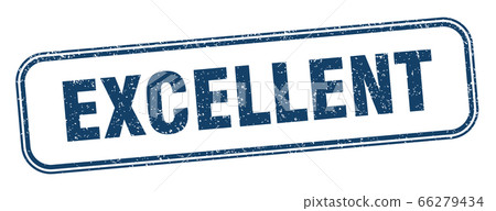 excellent stamp. excellent square grunge sign.-插圖素材 [66279434] - PIXTA圖庫