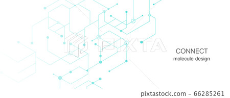 Abstract design of molecules. Vector illustration - Stock Illustration ...