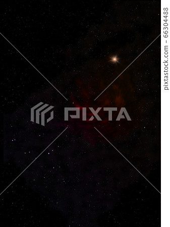 Distant flickering star array and cold cosmic - Stock Illustration ...