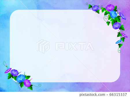 Japanese-Asagao-morning... - Stock Illustration [66315337] - PIXTA