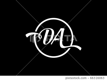 Initial Monogram Letter DA Logo Design Vector...-插圖素材 [66316063] - PIXTA圖庫
