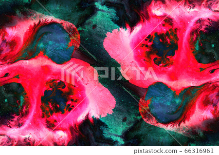 Contemporary art abstract pattern mood board.... - Stock Illustration ...