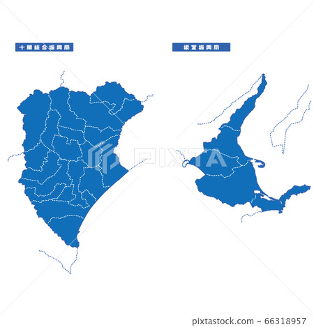Tokachi General Promotion Bureau/Nemuro... - Stock Illustration ...