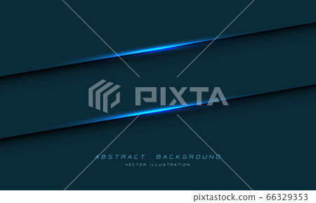 Abstract blue light line shadow on dark... - Stock Illustration ...