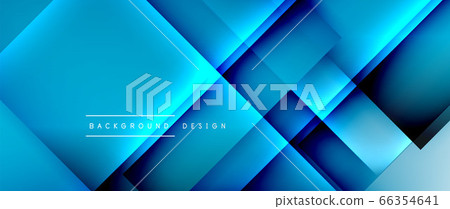 Square shapes composition, fluid gradient... - Stock Illustration ...
