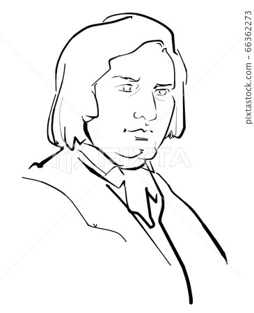 Musician-Schumann - Stock Illustration [66362273] - PIXTA