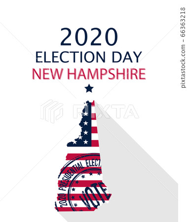 2020 New Hampshire vote card - Stock Illustration [66363218] - PIXTA
