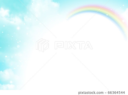 Sky gradient and rainbow - Stock Illustration [66364544] - PIXTA