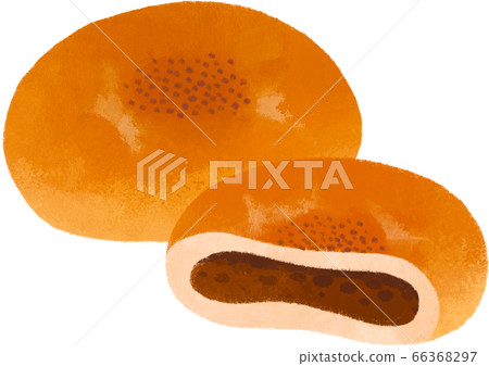 Delicious anpan - Stock Illustration [66368297] - PIXTA