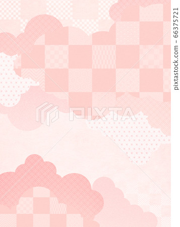 Pink japanese pattern - Stock Illustration [66375721] - PIXTA