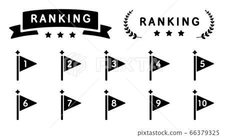 Ranking icon set / rank / illustration - Stock Illustration [66379325 ...