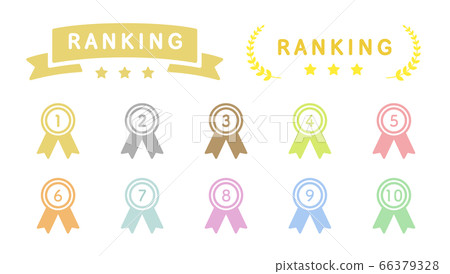 Ranking icon set / rank / illustration - Stock Illustration [66379328 ...