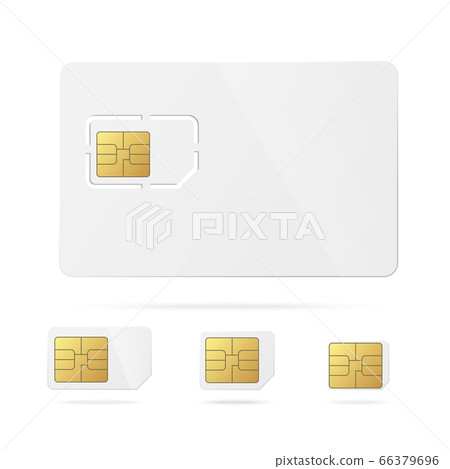 Set templates phone sim cards identity,... - Stock Illustration ...