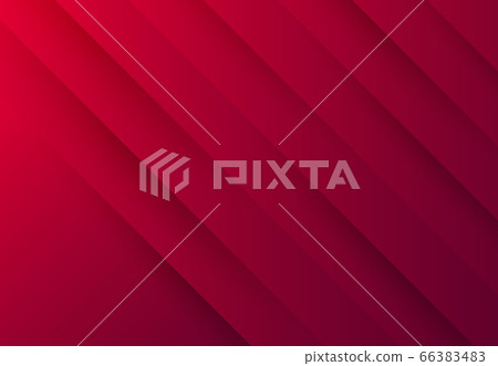 Abstract gradient red paper cut tech design... - Stock Illustration ...