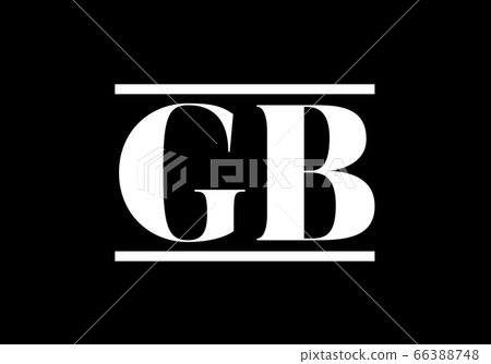 Initial Monogram Letter GB Logo Design Vector...-插圖素材 [66388748] - PIXTA圖庫