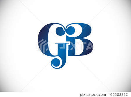 Initial Monogram Letter GB Logo Design Vector...-插圖素材 [66388832] - PIXTA圖庫