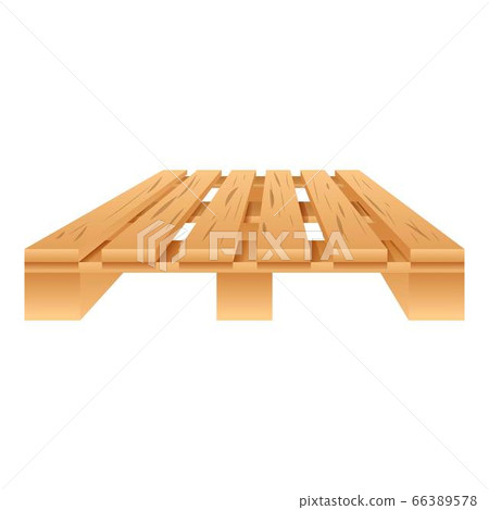 Wood pallet icon, cartoon style - Stock Illustration [66389578] - PIXTA