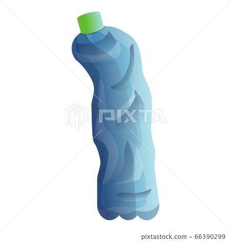Garbage bottle icon, cartoon style - Stock Illustration [66390299] - PIXTA