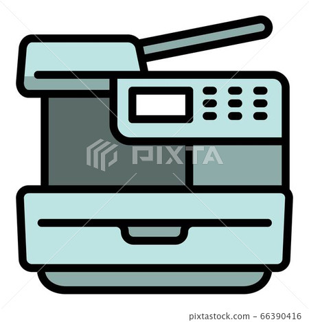 Xerox printer icon, outline style - Stock Illustration [66390416] - PIXTA