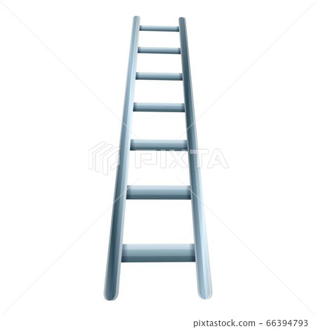 Metal ladder icon, cartoon style - Stock Illustration [66394793] - PIXTA