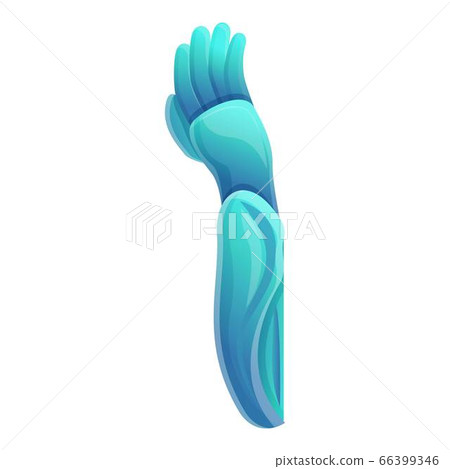 Bionic hand icon, cartoon style - Stock Illustration [66399346] - PIXTA