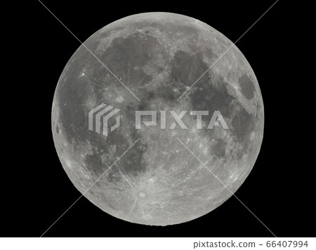 Full Moon Flat Moon Lunar Flat: Created from... - Stock Illustration ...
