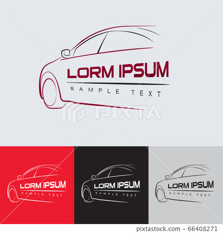 abstract car design concept automotive topics - Stock Illustration ...