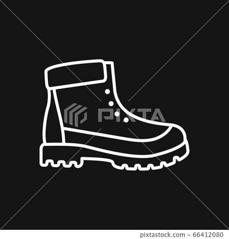 Timberland vector icon. Minimalist vector - Stock Illustration ...