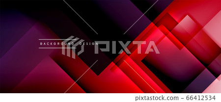 Square shapes composition, fluid gradient... - Stock Illustration ...